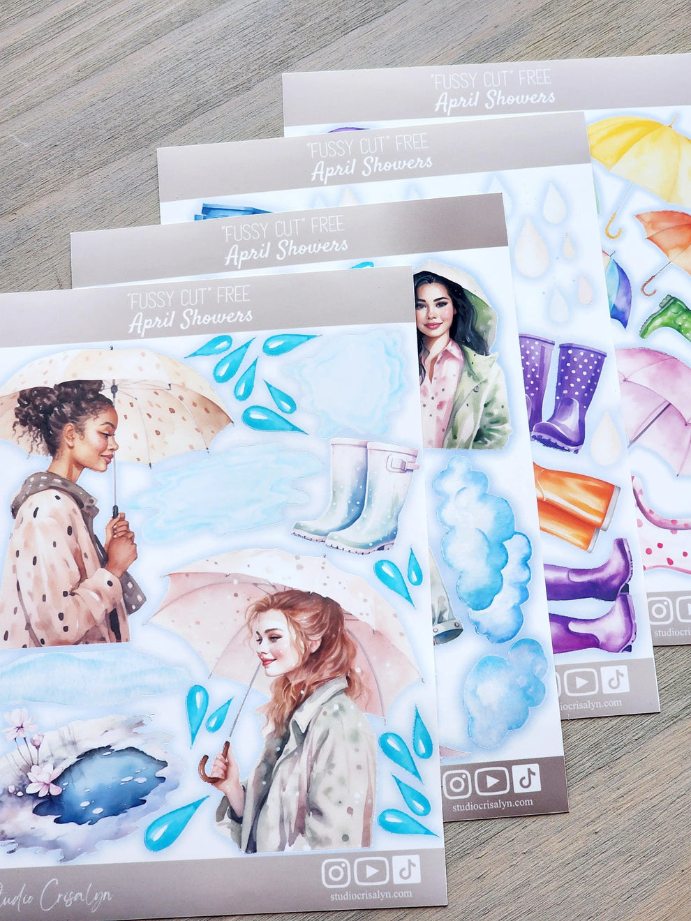 April Showers – Studio Crisalyn