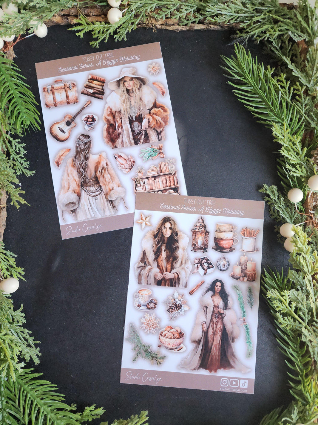 Studio Crisalyn: Fussy-Cut Free Stickers & Premium Journaling Supplies